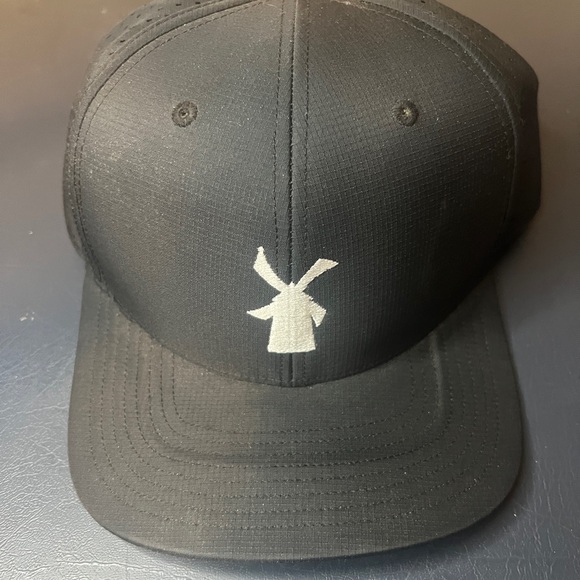 Dutch Bros | Accessories | Dutch Bros Black Cap With White Windmill ...